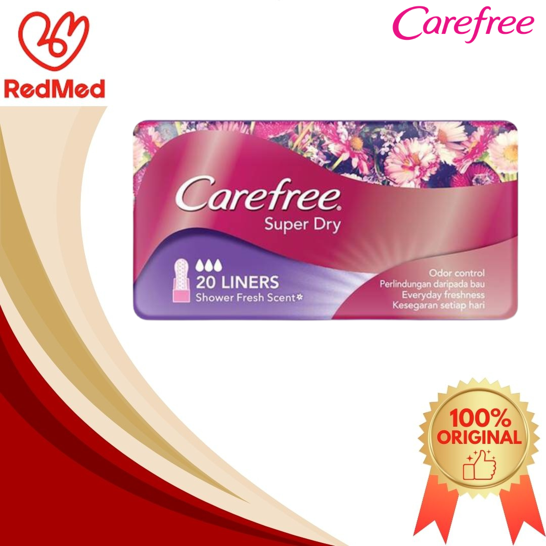 CAREFREE SUPER DRY 20’S SHOWER FRESH SCENT – RedMed Pharmacy Online