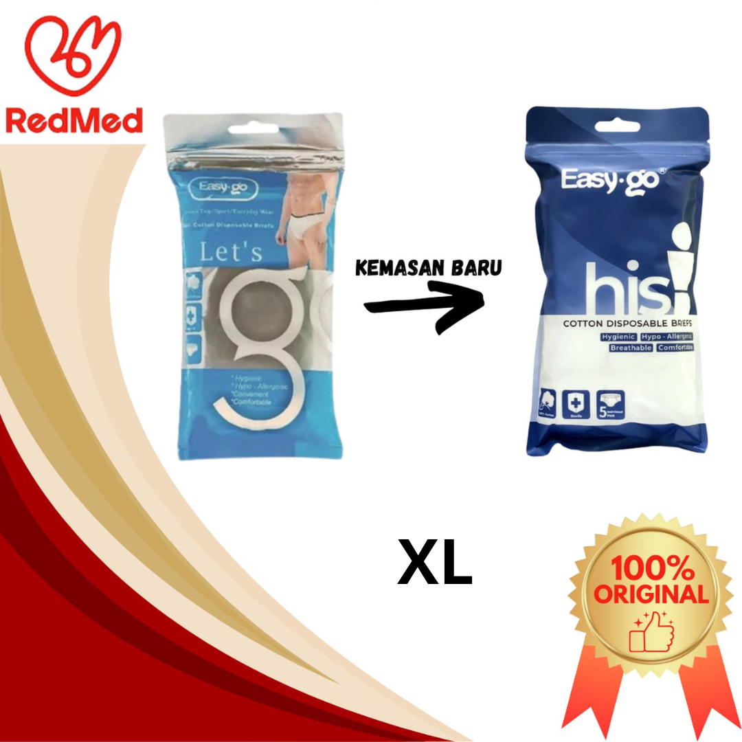 EASY GO DISPOSABLE PANTS MEN XL – RedMed Pharmacy Online