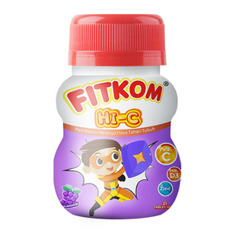 FITKOM GRAPE HI-C TAB BTL – RedMed Pharmacy Online