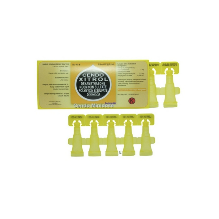 CENDO XITROL 0.6 ML @ 5’S MINIDOSE – RedMed Pharmacy Online