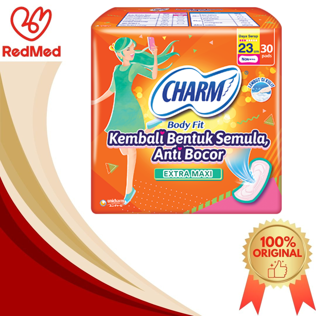 CHARM BF EXTRA MAXI NON WING 30’S – RedMed Pharmacy Online