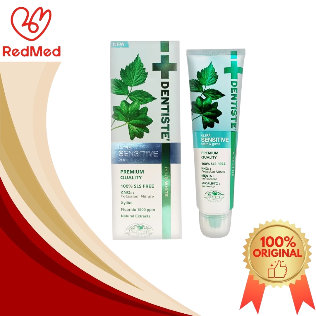 DENTISTE TOOTHPASTE ULTRA SENSITIVE TEETH & GUMS 100 GR – RedMed ...