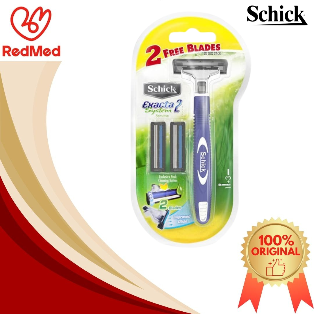 SCHICK EXACTA 2 SYSTEM KIT – RedMed Pharmacy Online