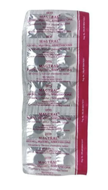 MAGTRAL TABLET KUNYAH STRAWBERRY @10 TAB – RedMed Pharmacy Online