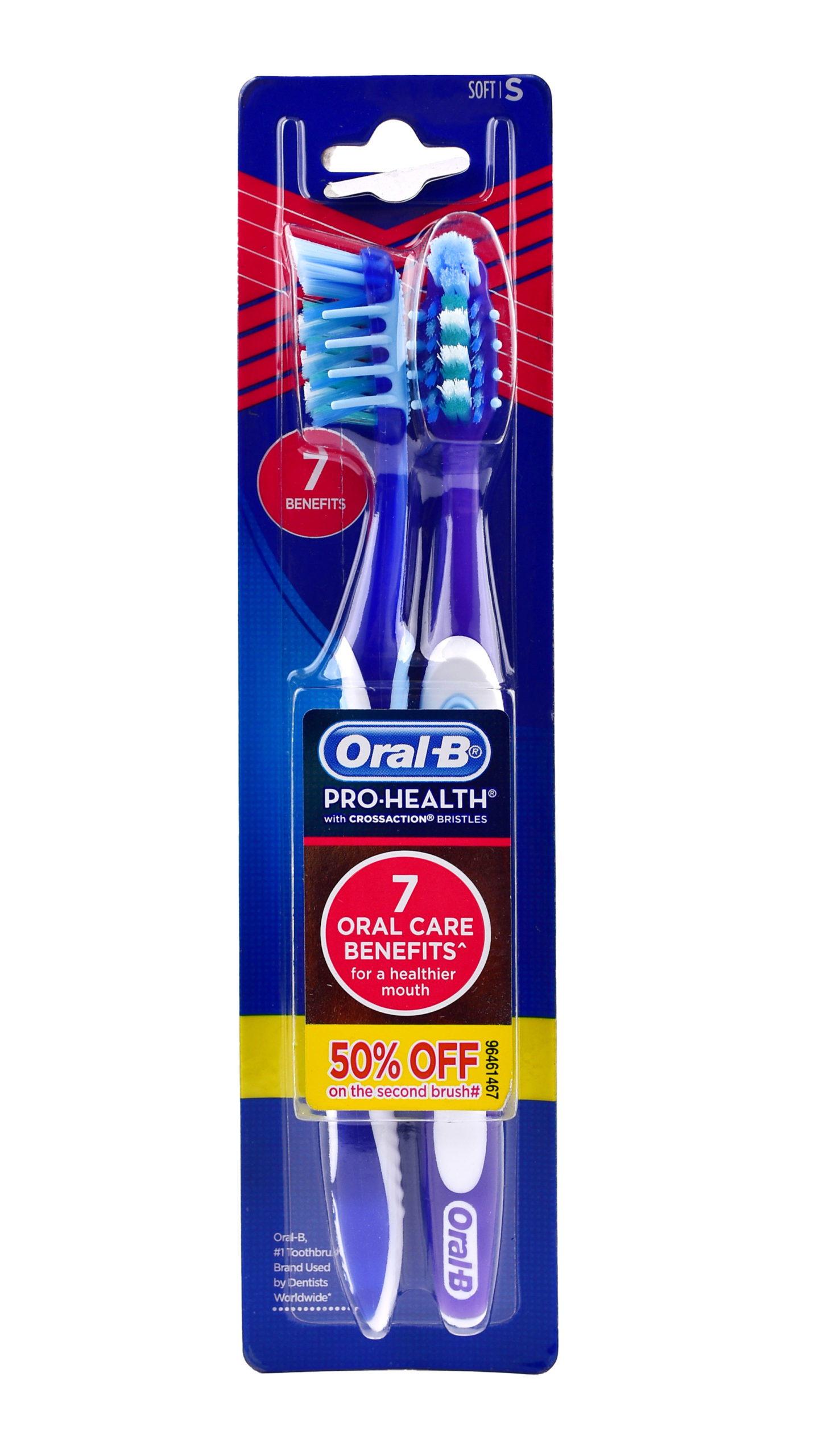 ORAL B PRO HEALTH CROSSACTION 2’S – RedMed Pharmacy Online