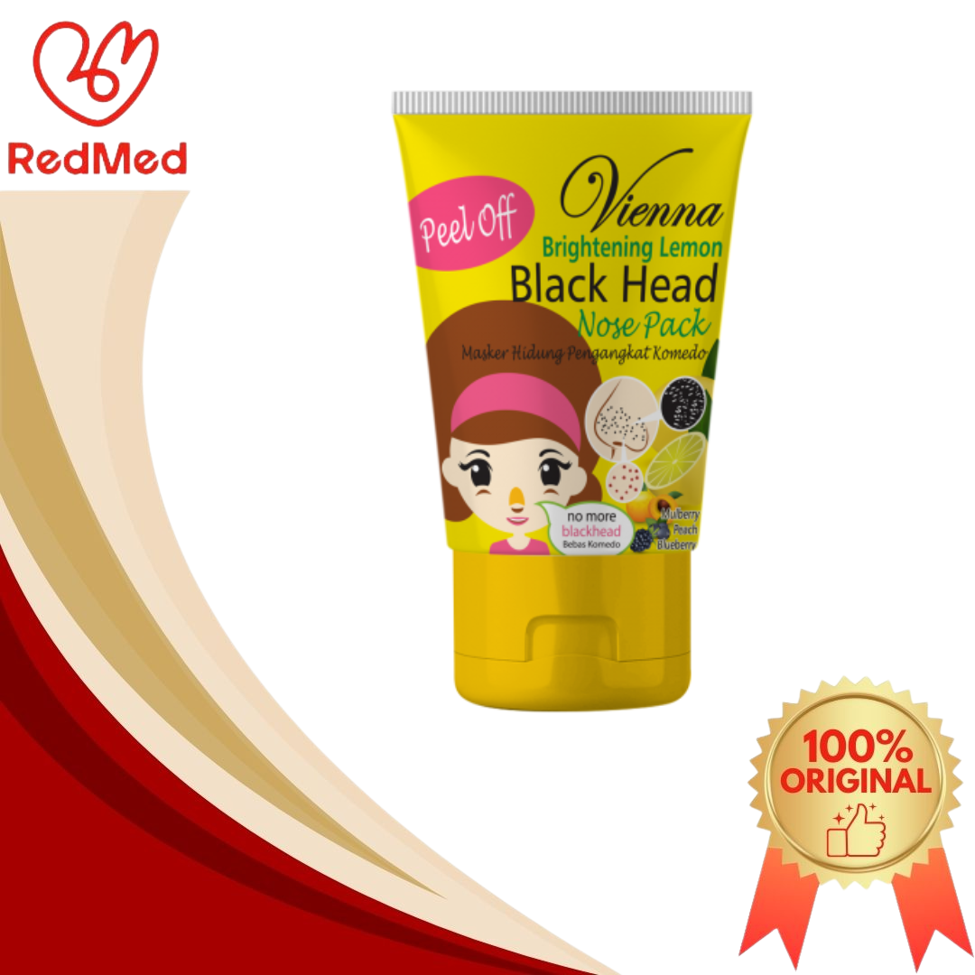 VIENNA BLACK HEAD NOSE PACK BRIGHTENING LEMON 30ML – RedMed Pharmacy Online